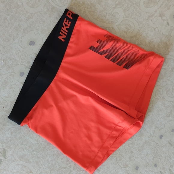 Nike | Shorts | Nike Pro Drifit Compression Running Shorts Red Size Med ...